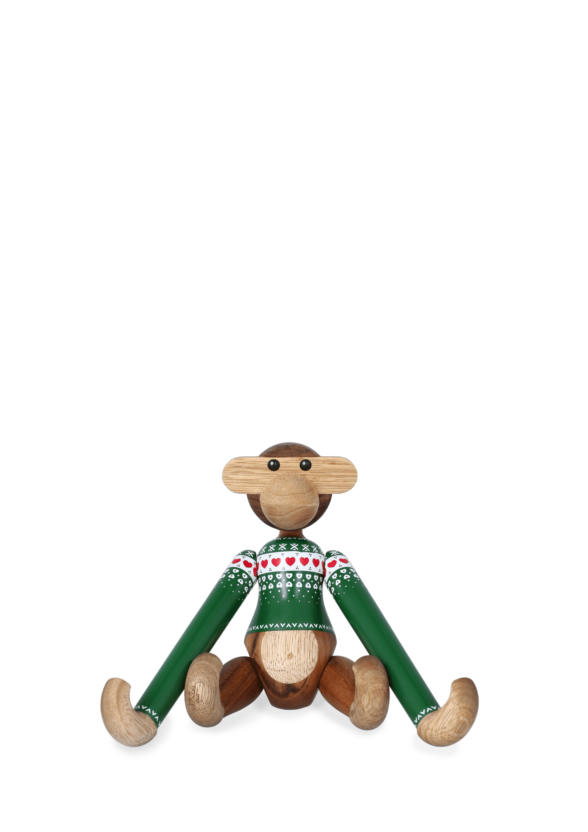 Kay Bojesen Julesweater Abe 2025 i Grøn fra serien Monkey