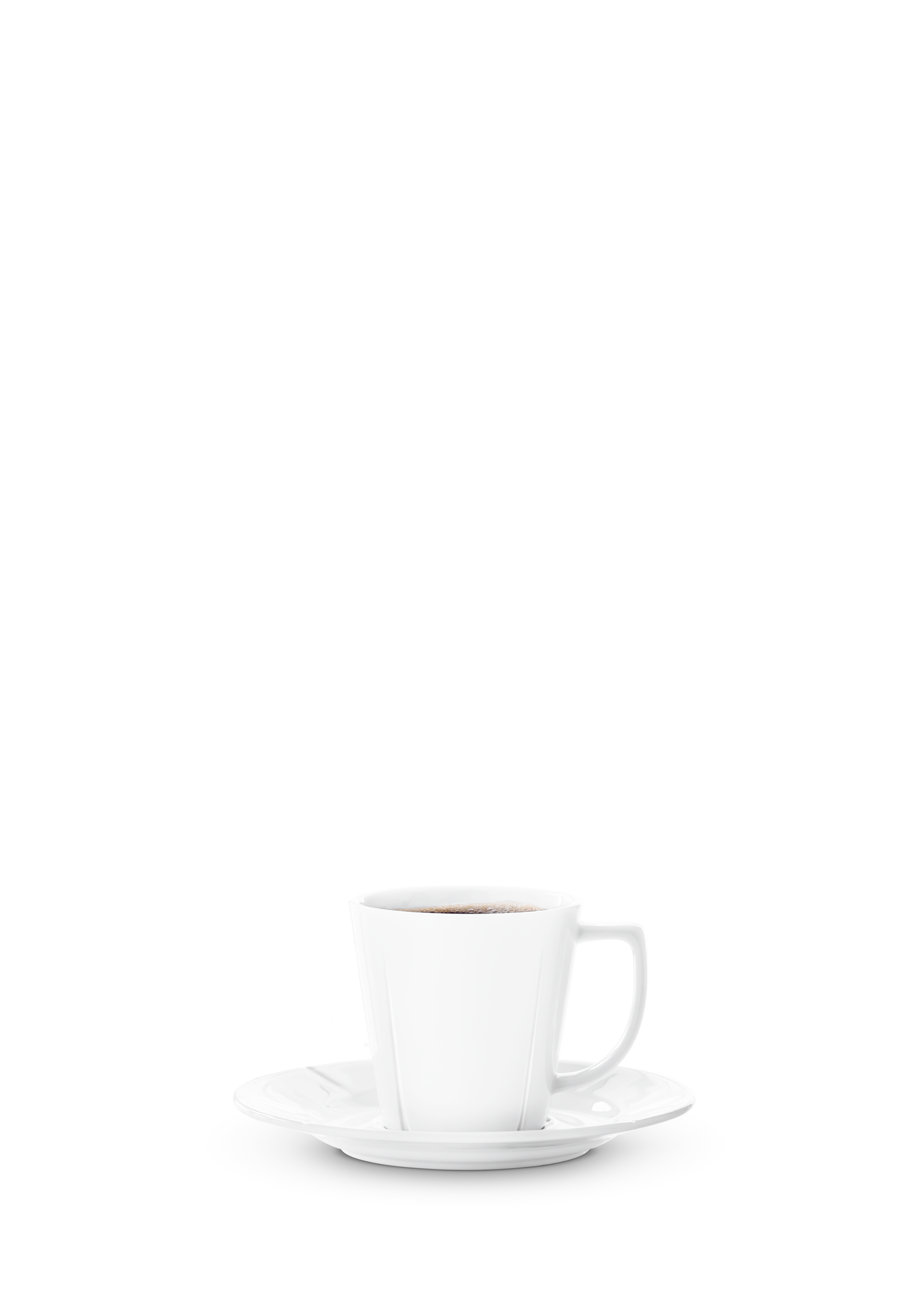 Rosendahl Coffee cup with matching saucer 26 cl 4 pcs.