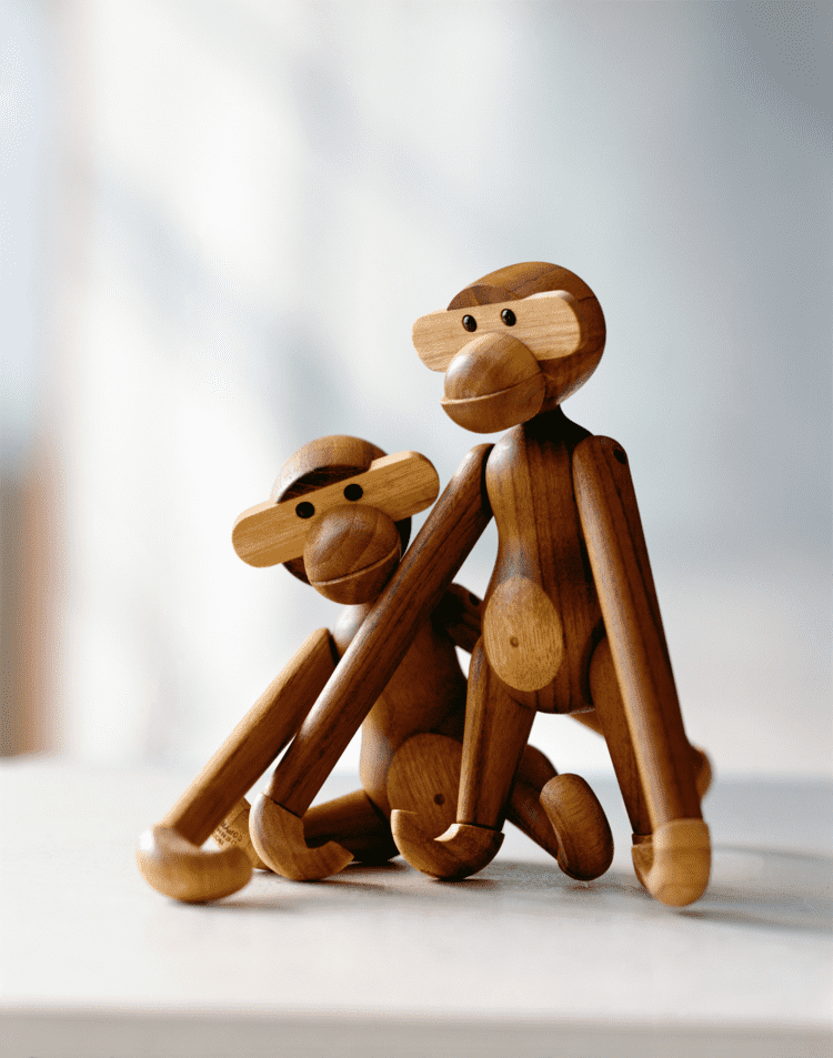 Kay Bojesen Monkey small teak/limba