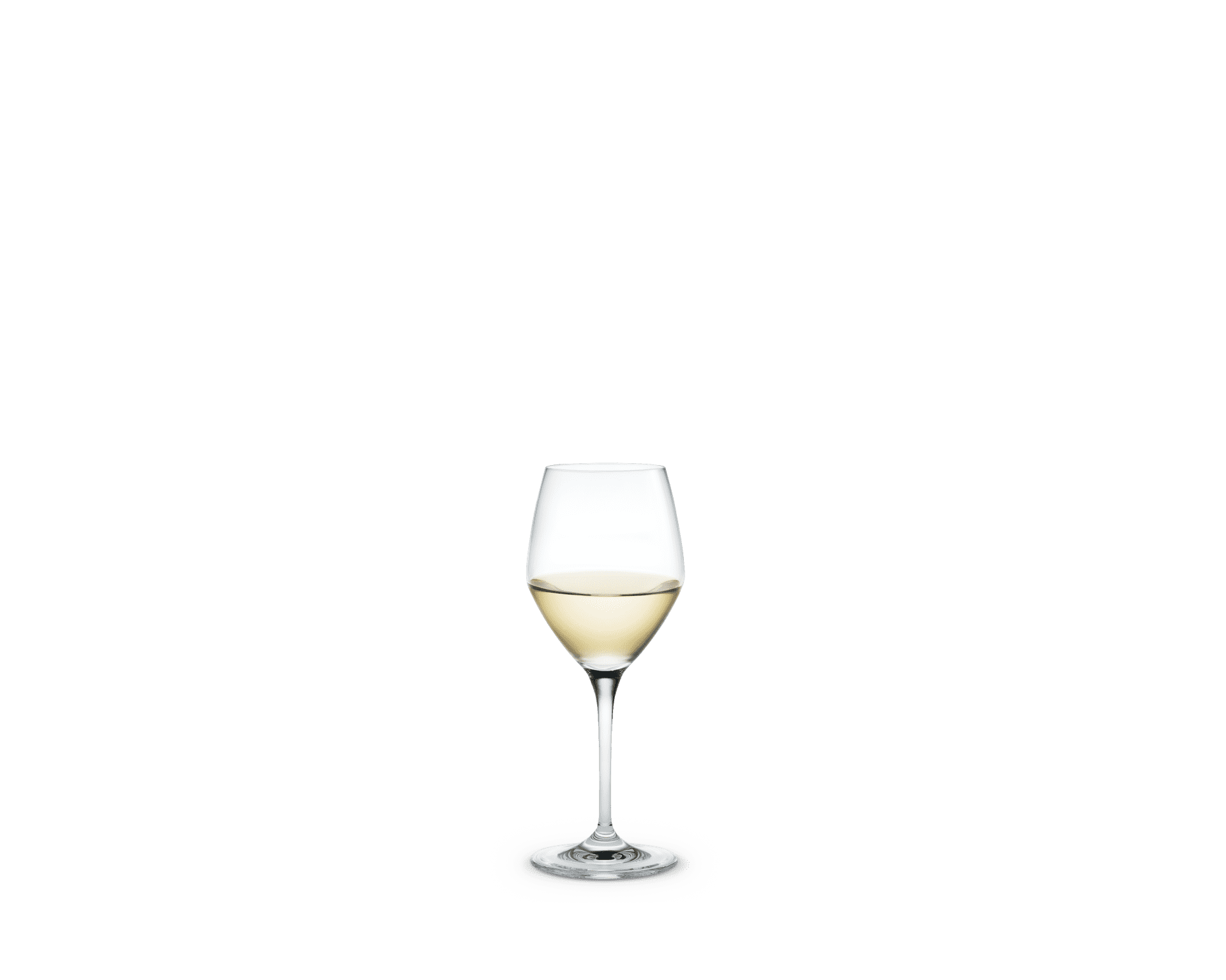 Holmegaard Perfection White Wine Glass 32 cl clear 6 pcs.
