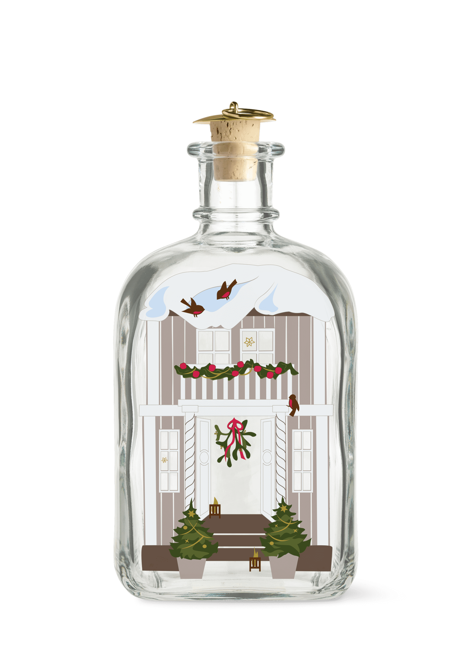 Holmegaard Holmegaard Christmas Julekageglas 2022 H16 multi