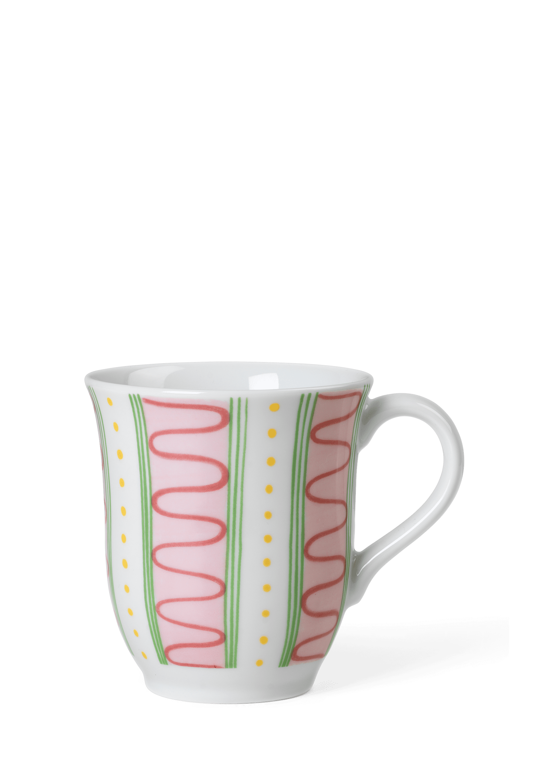 Bjørn Wiinblad Becher 35 cl in Rosa aus der Serie Eva