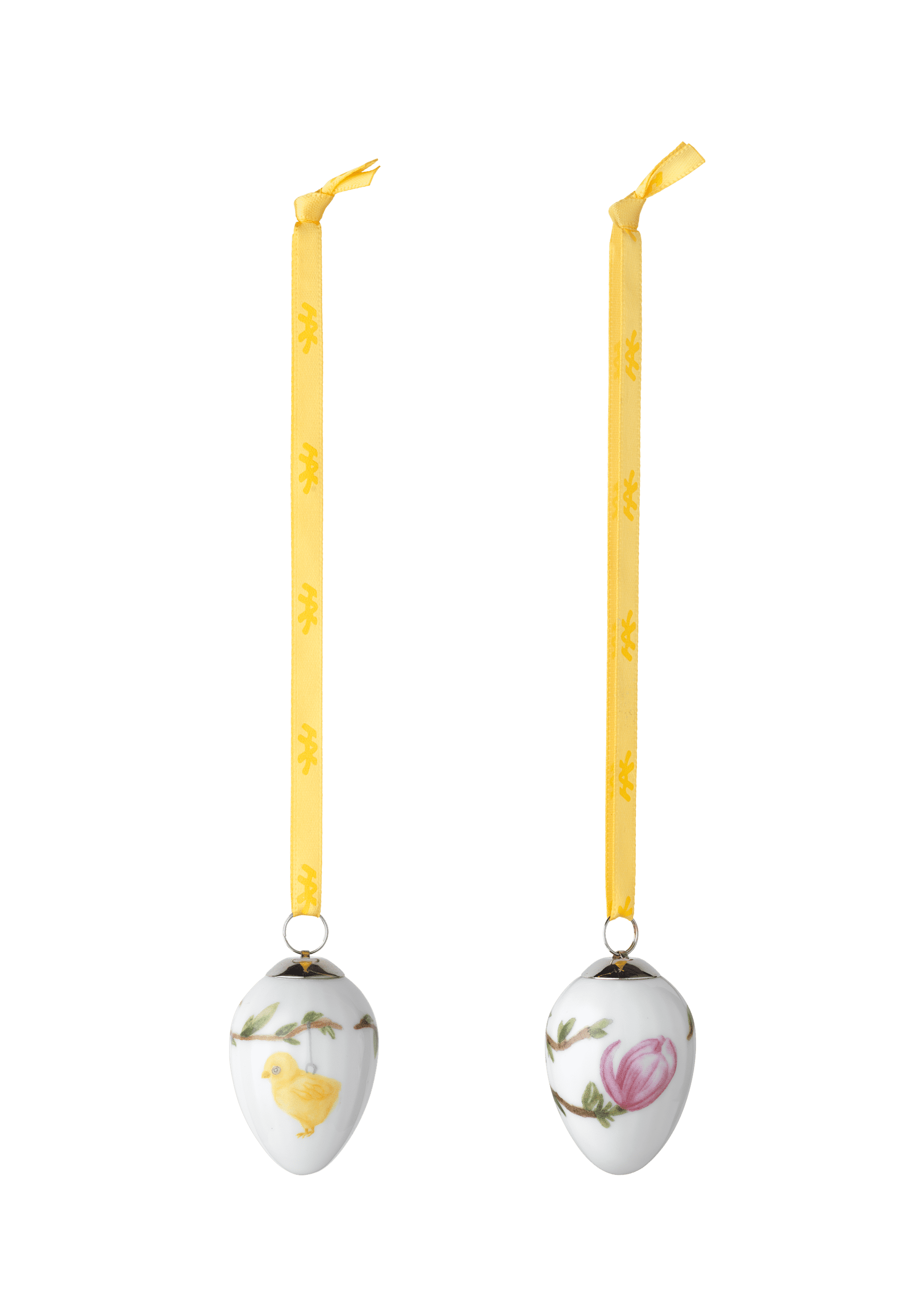 Kähler Hammershøi Easter Hanger H4.7 white w. deco 2 pcs.