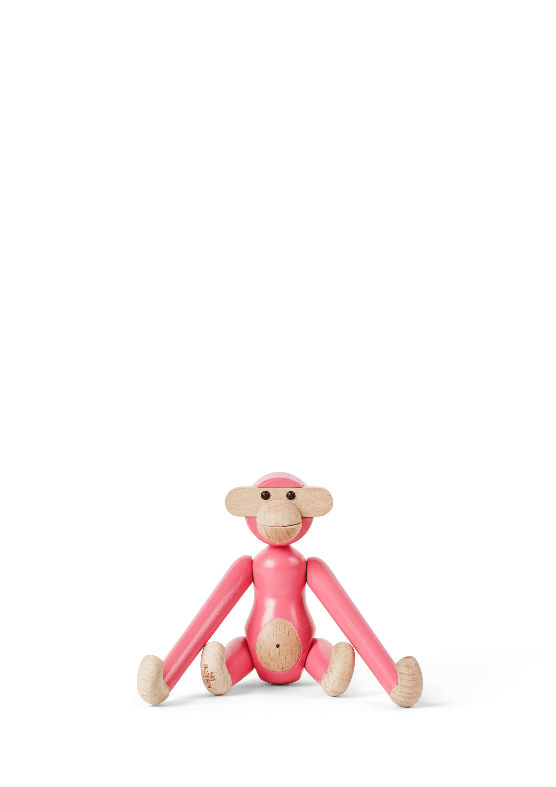 Kay Bojesen Abe mini i rosa fra serien Monkey | Køb her
